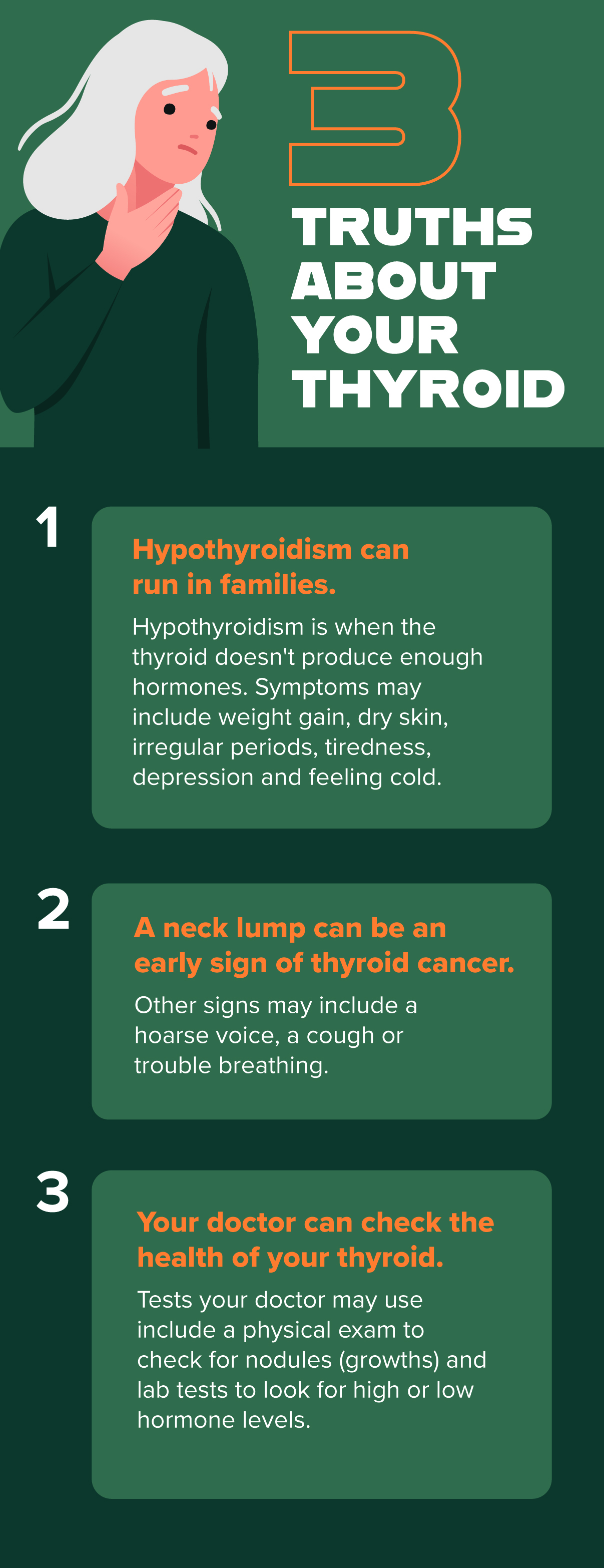 3 things to know about thyroid issues | Olympic Medical Center